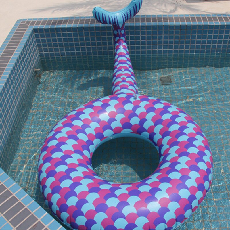 180cm*120cm Inflatable Mermaid Swimming Ring Giant... – Vicedeal