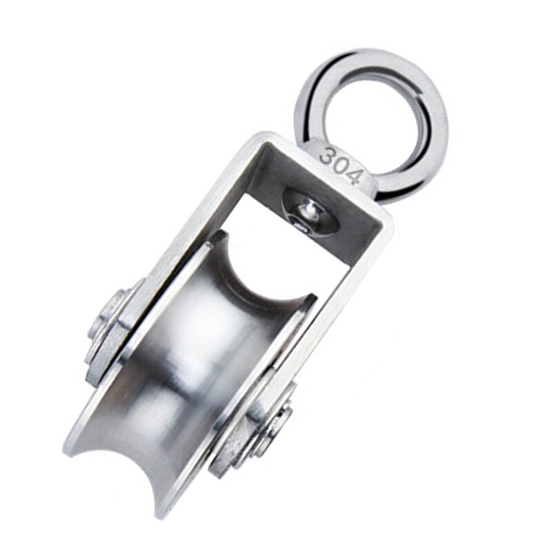 304 U Type Stainless Steel Pulley Wire Rope Tracti... – Grandado