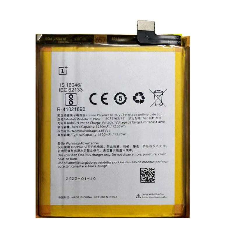 Original Replacement Phone Battery BLP657 3300mAh ... – Grandado