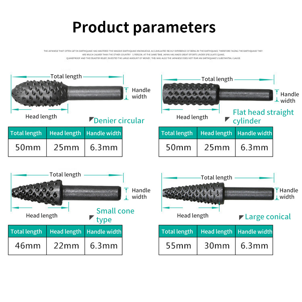 Houkiper 5 stk roterende rivjern stålfil roterende... – Grandado