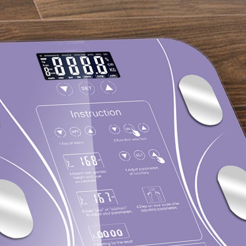 Body Index Electronic Smart Weighing Scales Bathro... – Grandado