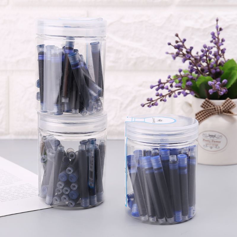 30pcs Jinhao Universal Black Blue Fountain Pen Ink... – Vicedeal