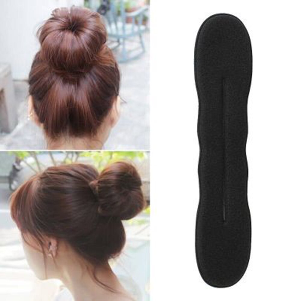 1pc hårstyling magisk svamp klip skum bolle curler... – Vicedeal