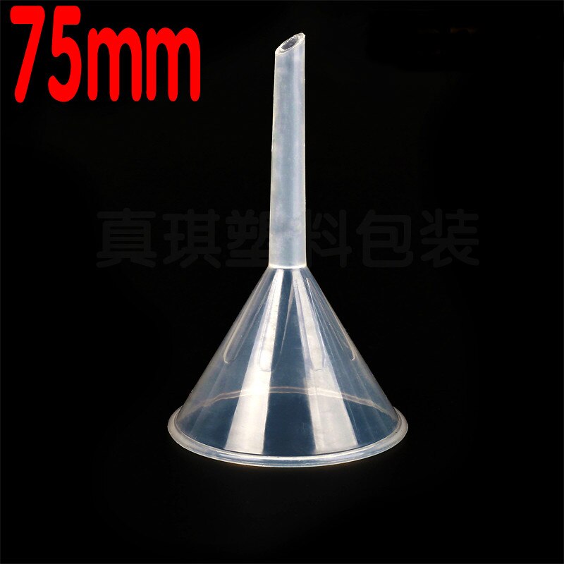 75mm Plastic funnel Triangle funnel Separatory fun... – Grandado