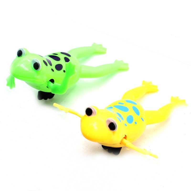 Cute Animal Strength Swimming Frogs Relax Clockwor... – Vicedeal