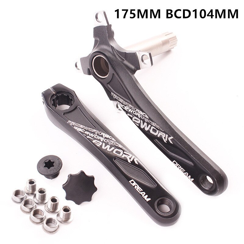 MTB mountain bike left and right crank 175mm hollo... – Vicedeal