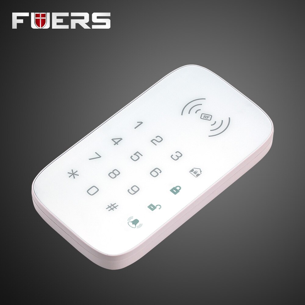K07 Draadloze RFID Touch Toetsenbord Met 2 stuks R... – Grandado