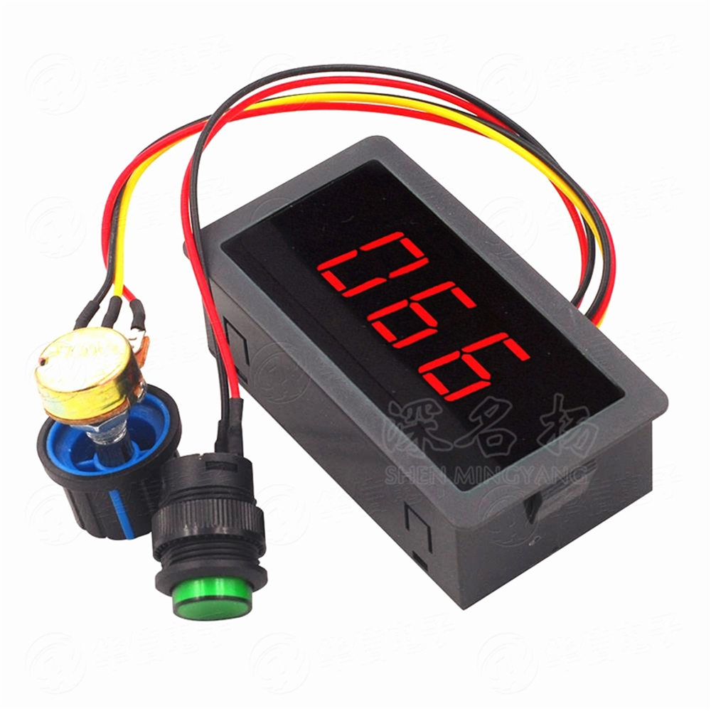 Mini Motor PWM Controller DC 6V-30V 8A Digital Dis... – Grandado