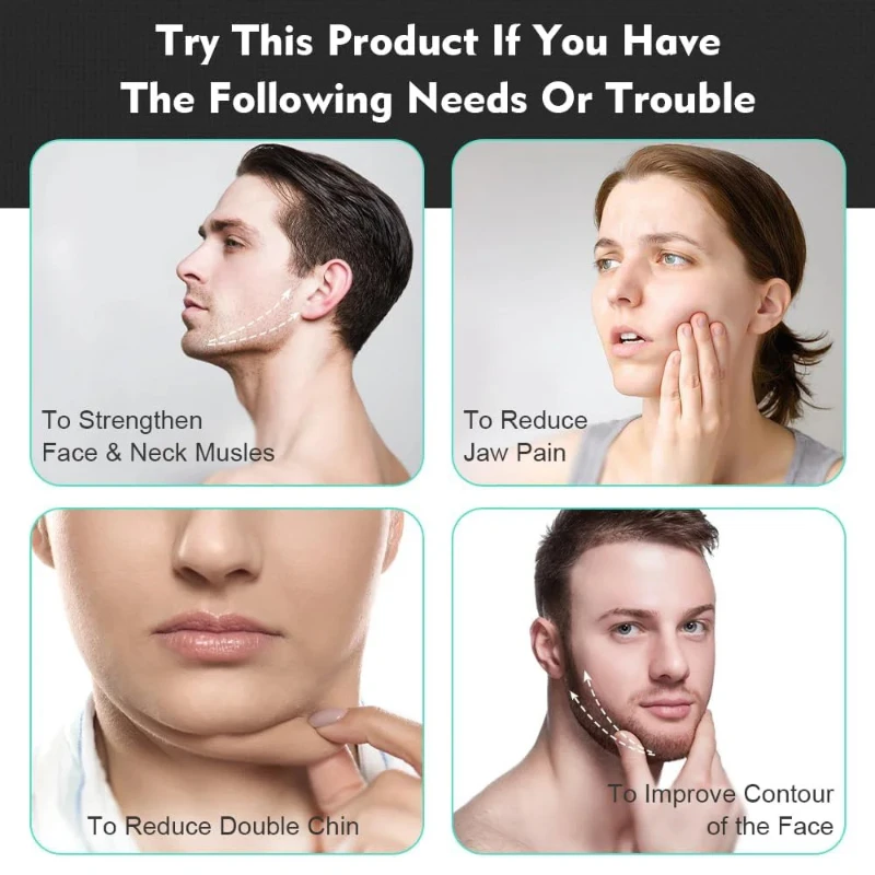 Upgraded Jaw Exerciser and Neck Toning Jawline Exe... – Grandado