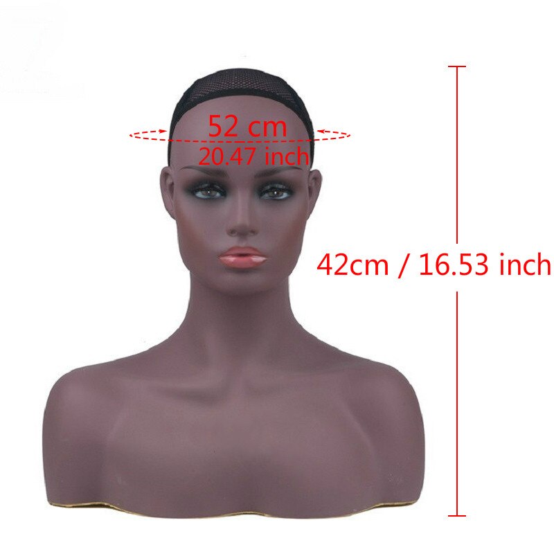 Female Mannequin Head For Wigs African American Wo Grandado