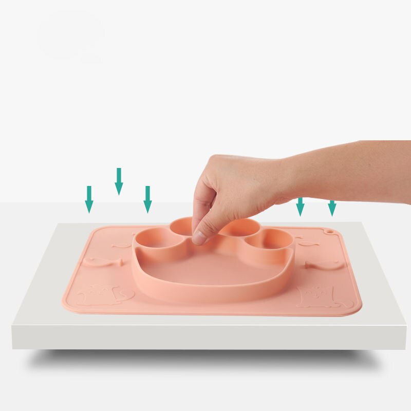 Tigela de silicone para crianças, tigela de silico... – Grandado