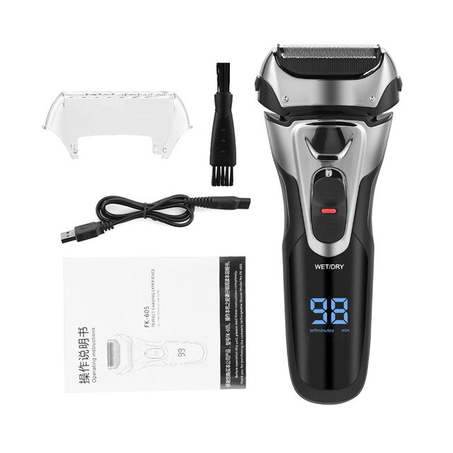 Electric Razor Electric Shaver Rechargeable Shavin... – Vicedeal