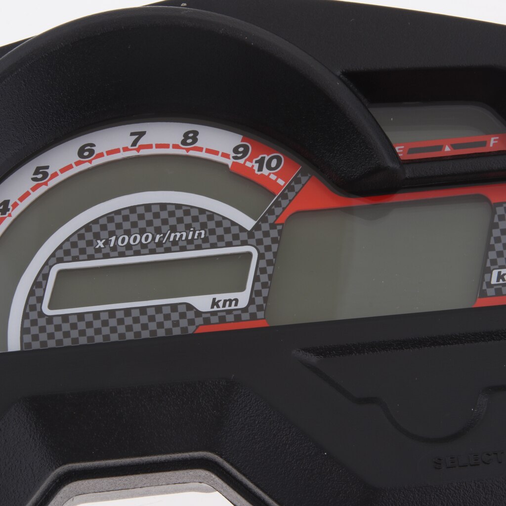Digital LCD Motorcycle Speedometer Tachometer Gaug... – Vicedeal