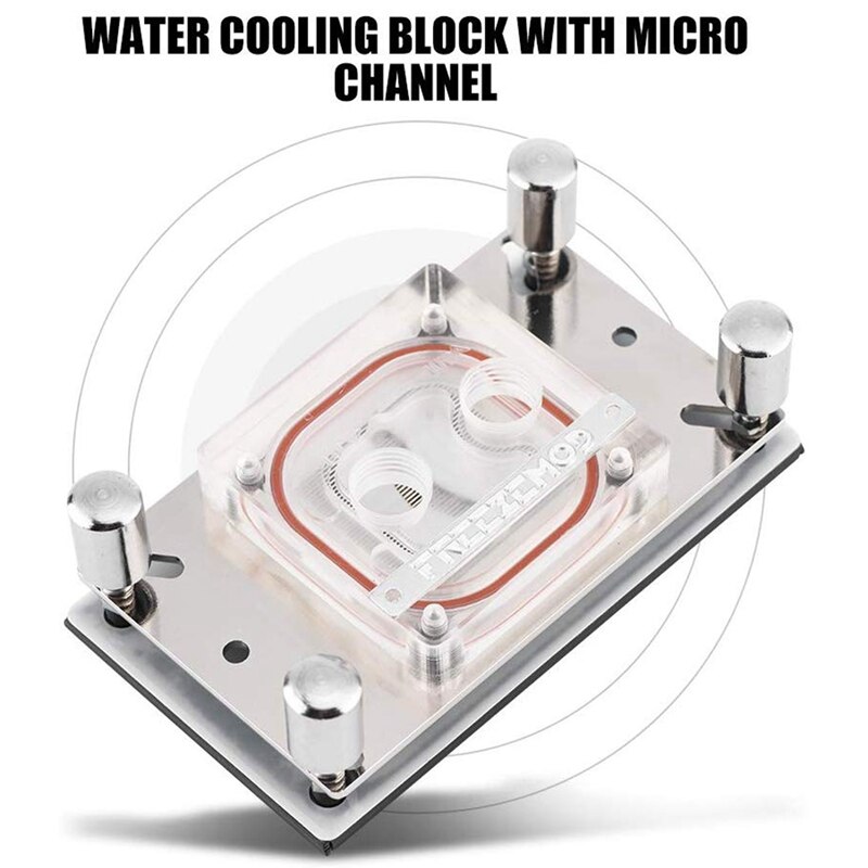 FREEZEMOD Acrylic Top CPU Water Cooling Block Spra... – Grandado
