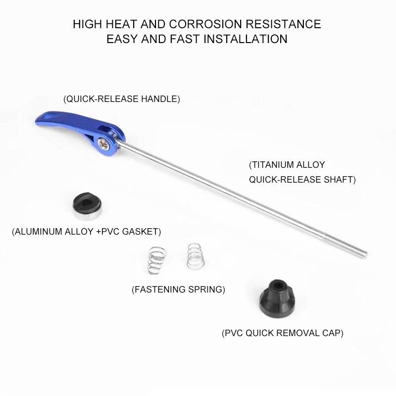 Fiets Wiel Hub Spiesjes Quick Release Bolt Lever A... – Grandado