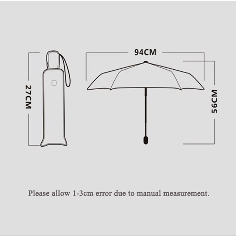 Style Automatic Parasol Simple Ultralight Anti-UV ... – Vicedeal
