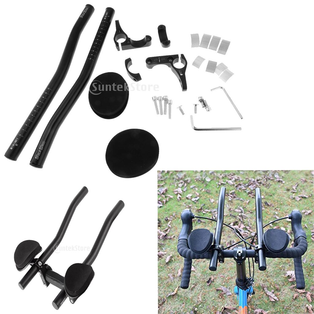 Alloy MTB Road Bike Triathlon Racing TT Aero Bar r... – Grandado