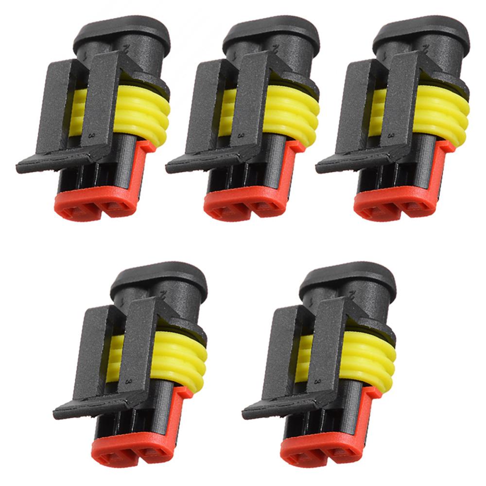 2 Pin Sealed Waterproof Wire Car Connector Plug Se... – Grandado