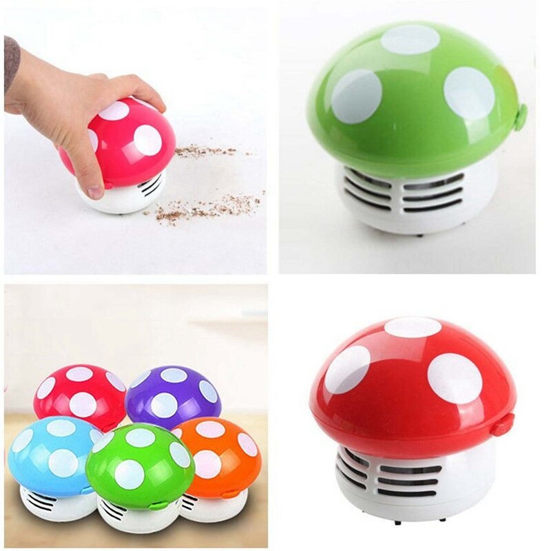 Cute Mini Mushroom Vacuum Cleaner Car Car Vacuum C... – Grandado