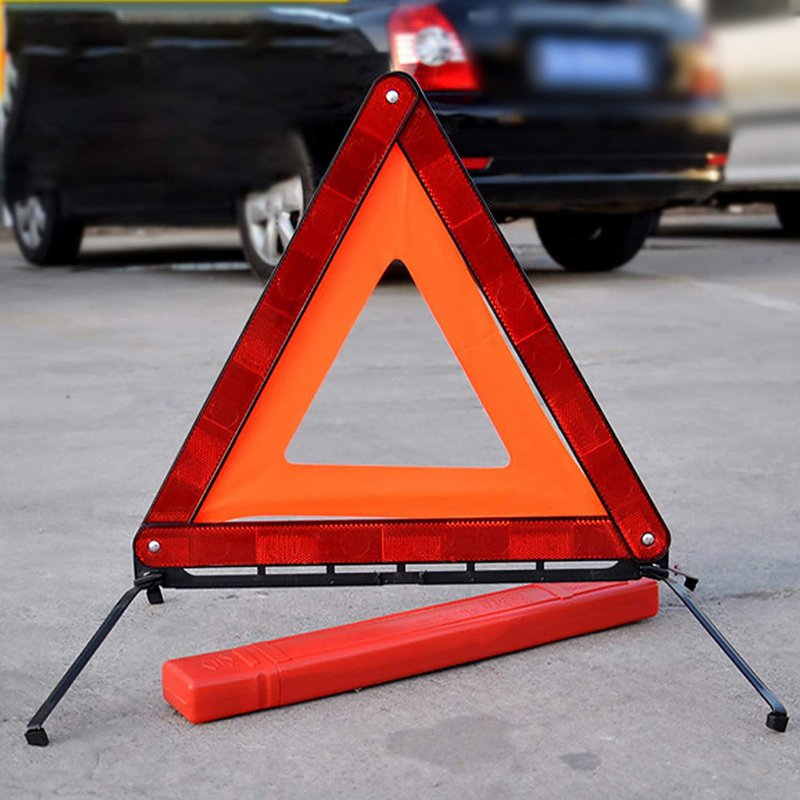 Car Emergency Breakdown Warning Triangle Red Refle... – Grandado