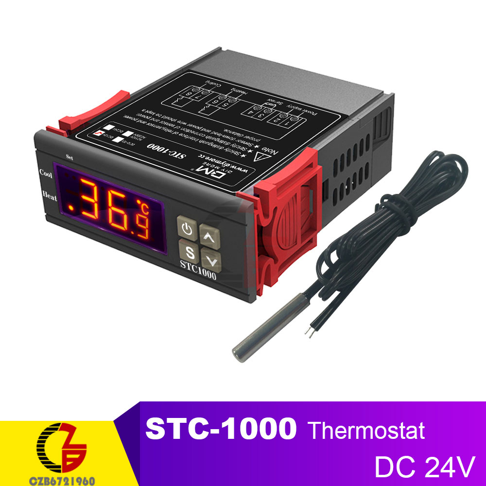 12V 24V 110V 220V LED Digitale Thermostaat Tempera... – Grandado