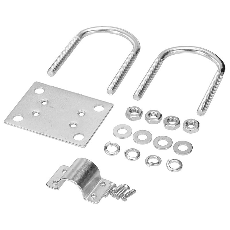Antenna Mast Clamp Bracket With U-Bolts Anti-Rust ... – Grandado