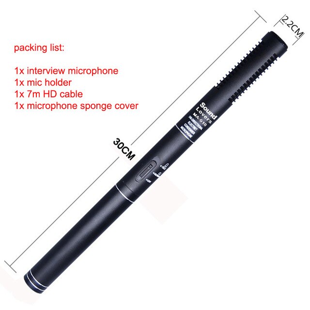 SOUND G18 Bi-directional Interview Microphone for ... – Vicedeal