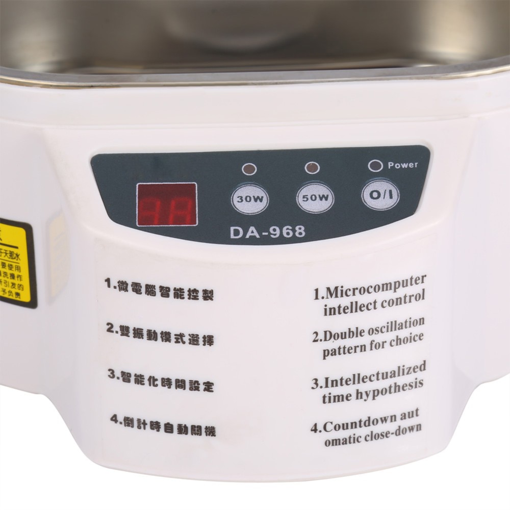 30W/50W Mini Ultrasonic Cleaner Jewelry Glasses Ci... – Vicedeal