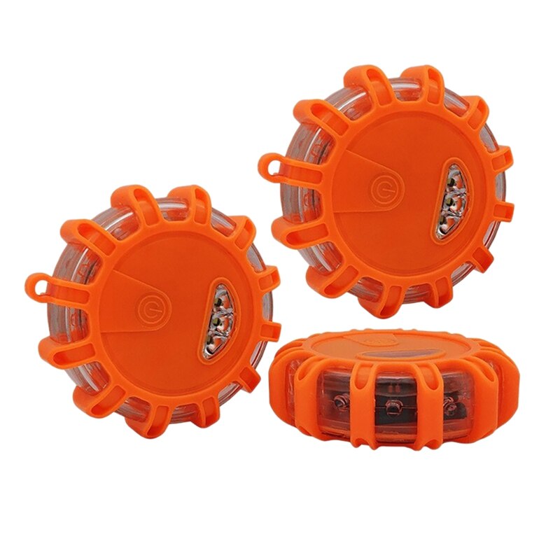 -3 Pcs Auto 12+3 LED Round Beacon Emergency Strobe... – Vicedeal