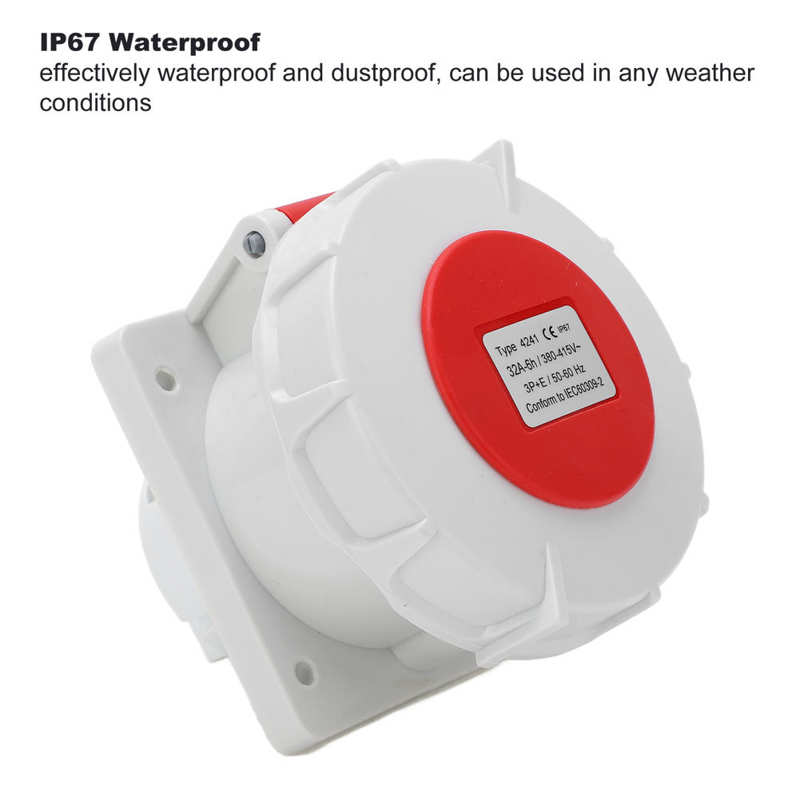 Hook Up Connector Industrial Socket IP67 Waterproo... – Grandado