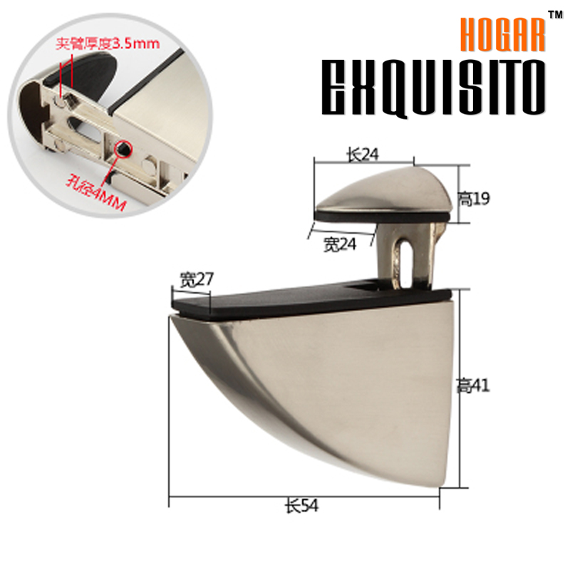 Zinc Alloy Glass Folder Bracket Bracket Hardware F... – Grandado