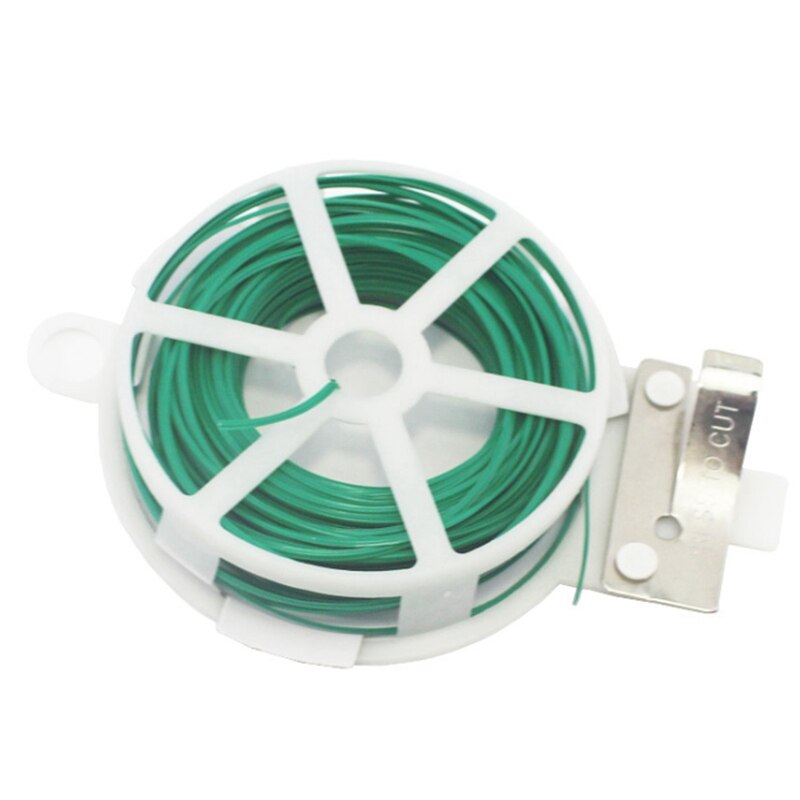 Plastic-Coated Iron Wire Binding Line Gardening Ca... – Grandado