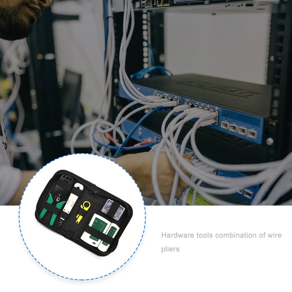 8pcs/Set Computer Network Repair Tool Kit LAN Cabl... – Vicedeal