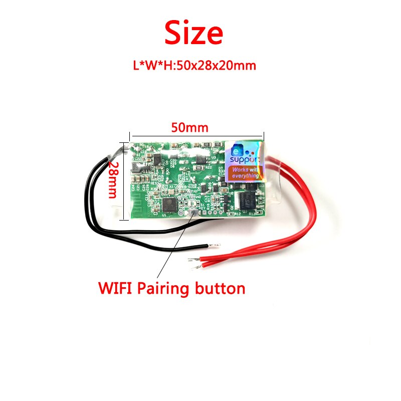 eWeLink Single Live Wire WIFI Module DIY mini wifi... – Vicedeal