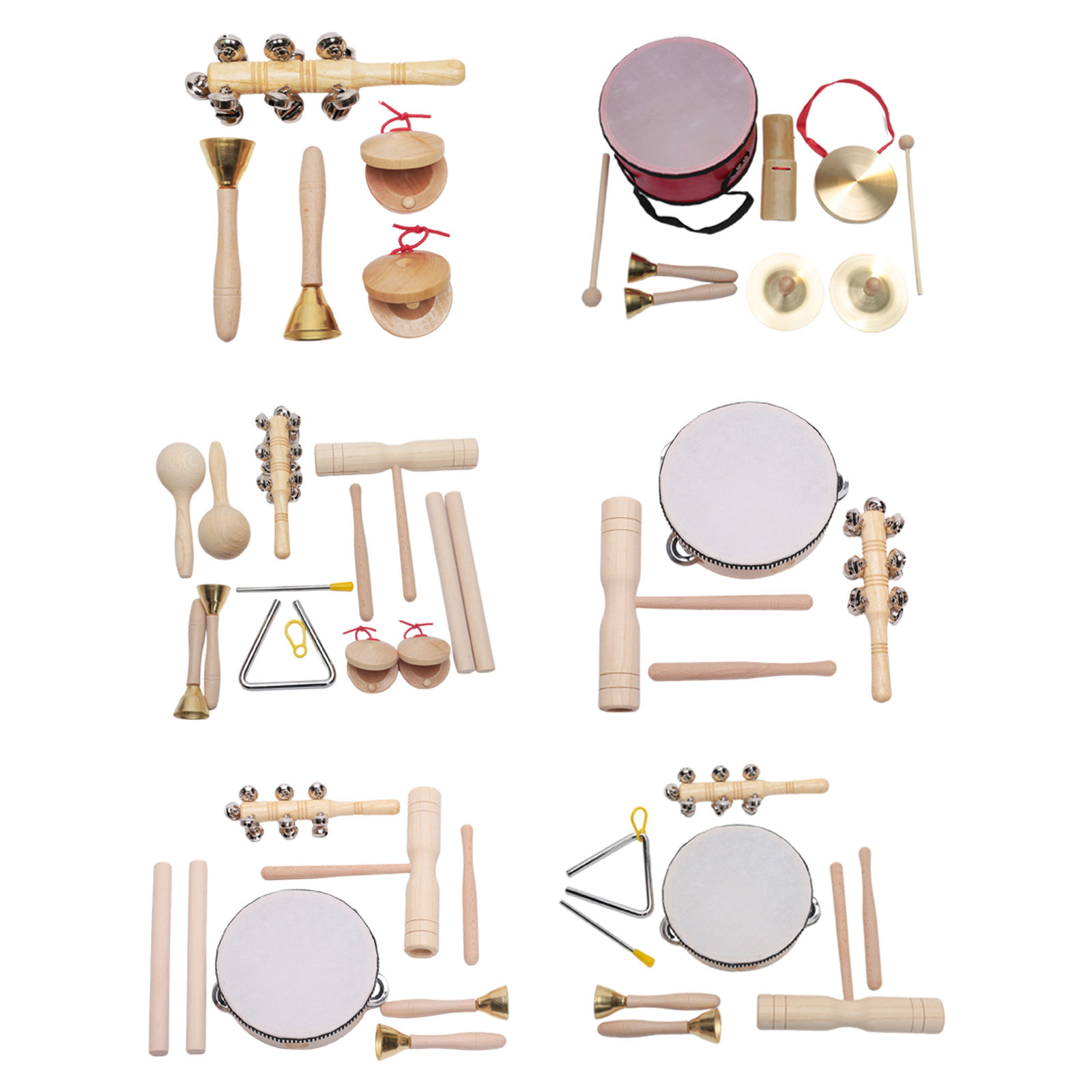 International Wooden Music Set Music Art Baby Teac... – Grandado