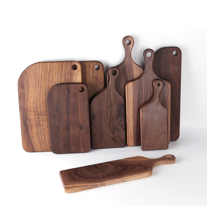 chopping boards Whole wood cut fruit bread plate c... – Grandado