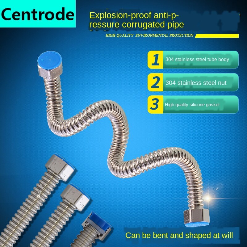 304 stainless steel corrugated pipe high pressure ... – Grandado