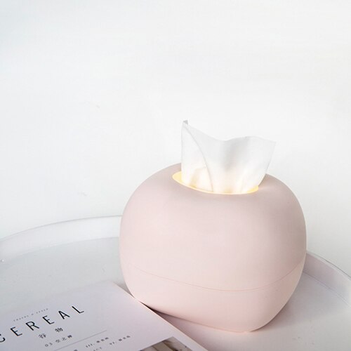 Tissue Box With Night Light Touch Sensor Storage B... – Grandado