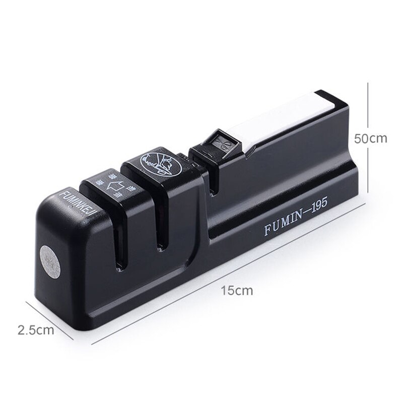 Kitchen Quick Kitchen 3 Stages Sharpener Knife Gri... – Vicedeal