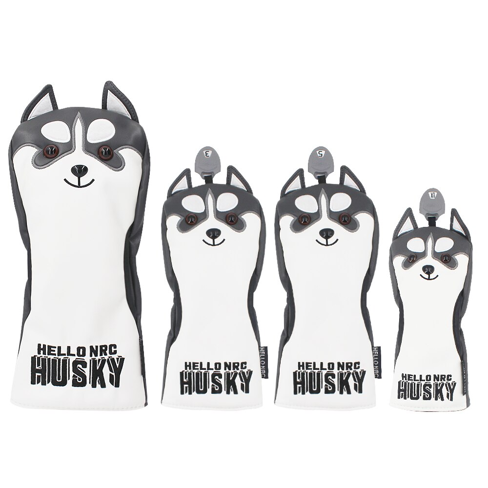 Golf Headcover Cute Husky Golf Club Head Cover for... – Vicedeal