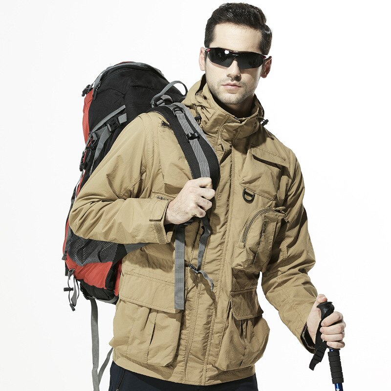 2022 Winter Hiking Jackets Outdoor Male Soft shell... – Vicedeal