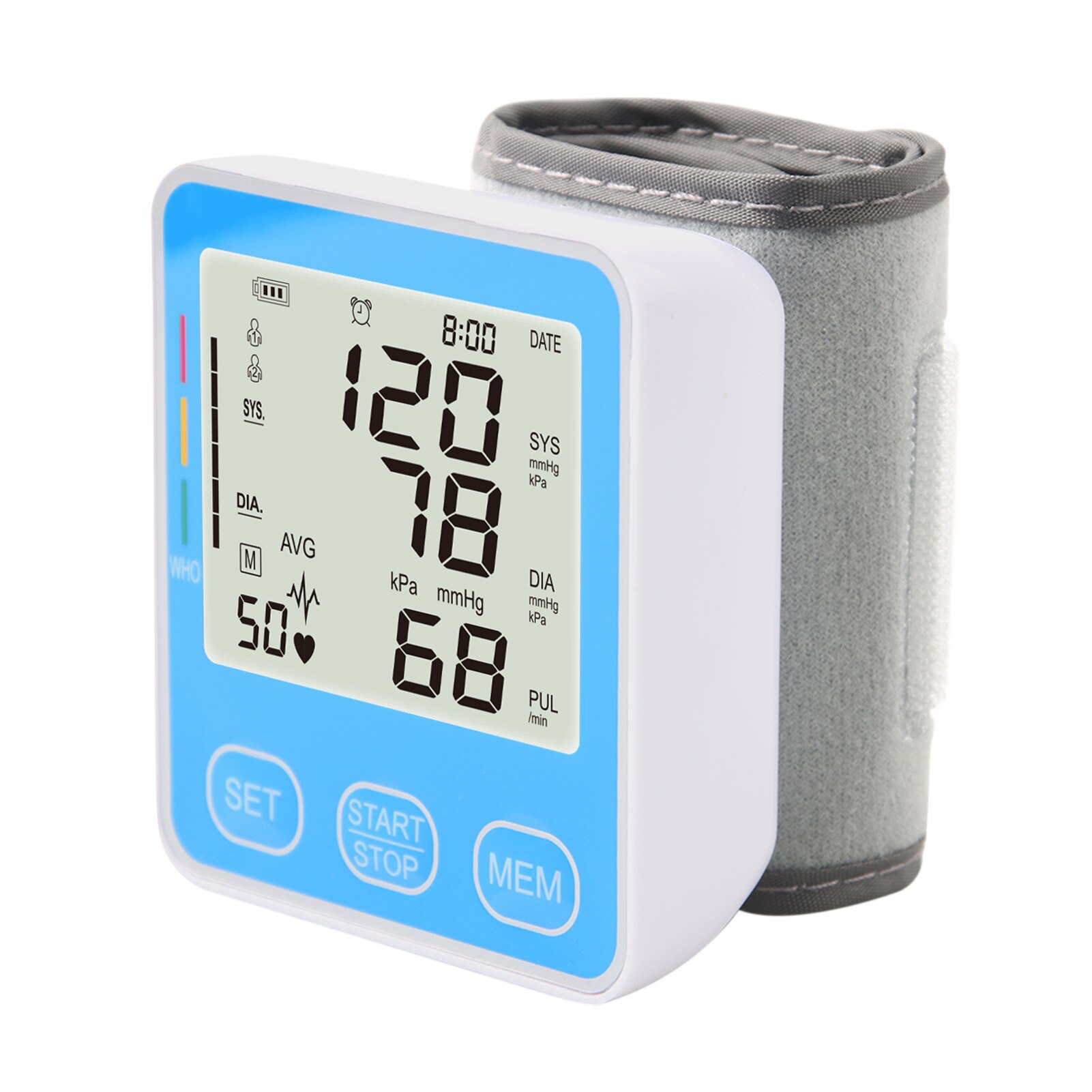 Wrist Blood Pressure Monitor Digital LCD Blood Pre... – Vicedeal