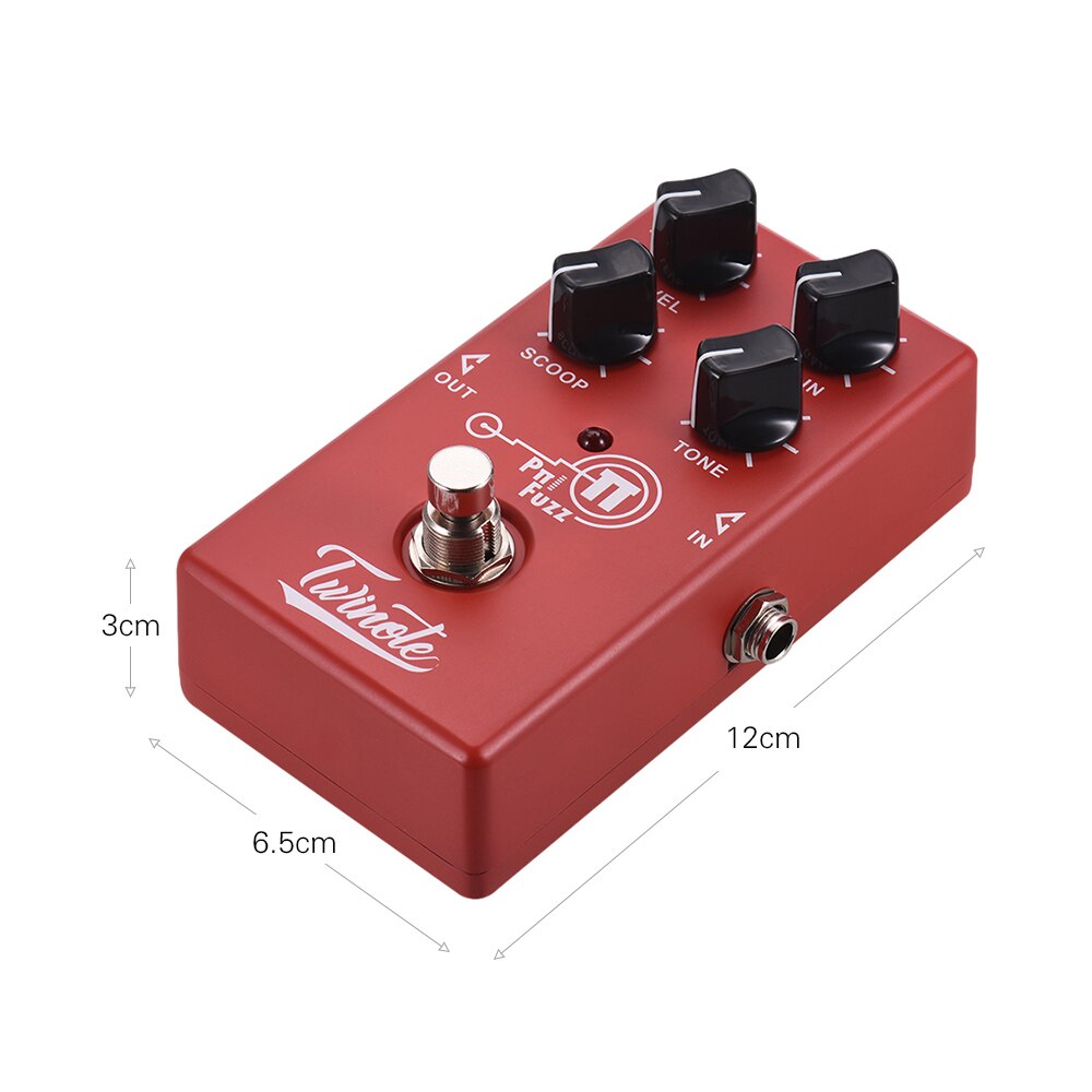 Twinote P FUZZ Analog Modern Fuzz Guitar Effect Pe... – Vicedeal