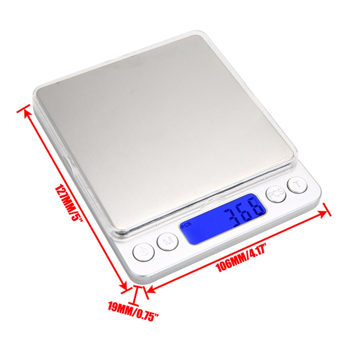 500g/0,01g Digitale Skala Präzision Schmuck Gewich... – Grandado