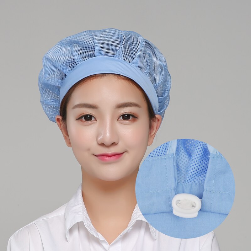 Unisex Elastic Mesh Caps Cafe Bar Kitchen Restaura... – Grandado