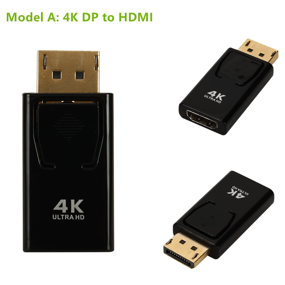 4K DisplayPort to HDMI-Compatible Adapter Converte... – Grandado