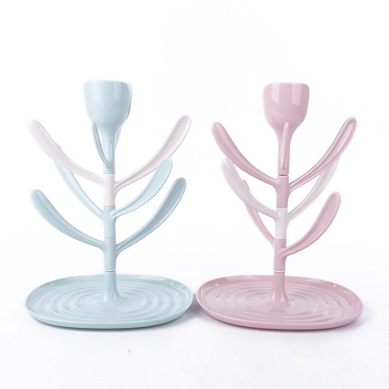Bloemvormige Baby Fles Droogrek Melk Fles Afvoer R... – Vicedeal