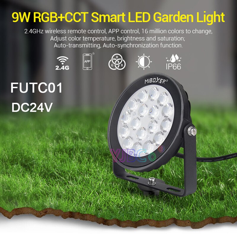 Miboxer 9W RGB + CCT Smart LED Garten Licht DC24V ... – Vicedeal
