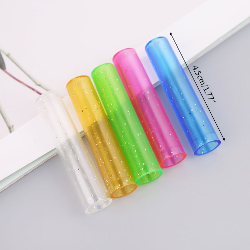 6pcs/lot Pencil Cap Colorful Cute Silicone Pencil ... – Grandado