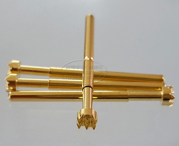 PA156-H Gold-plated Plum Blossom Probe 4MM Gold Ni... – Grandado